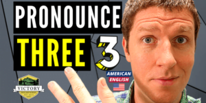 How to Pronounce THREE in American English 🇺🇸